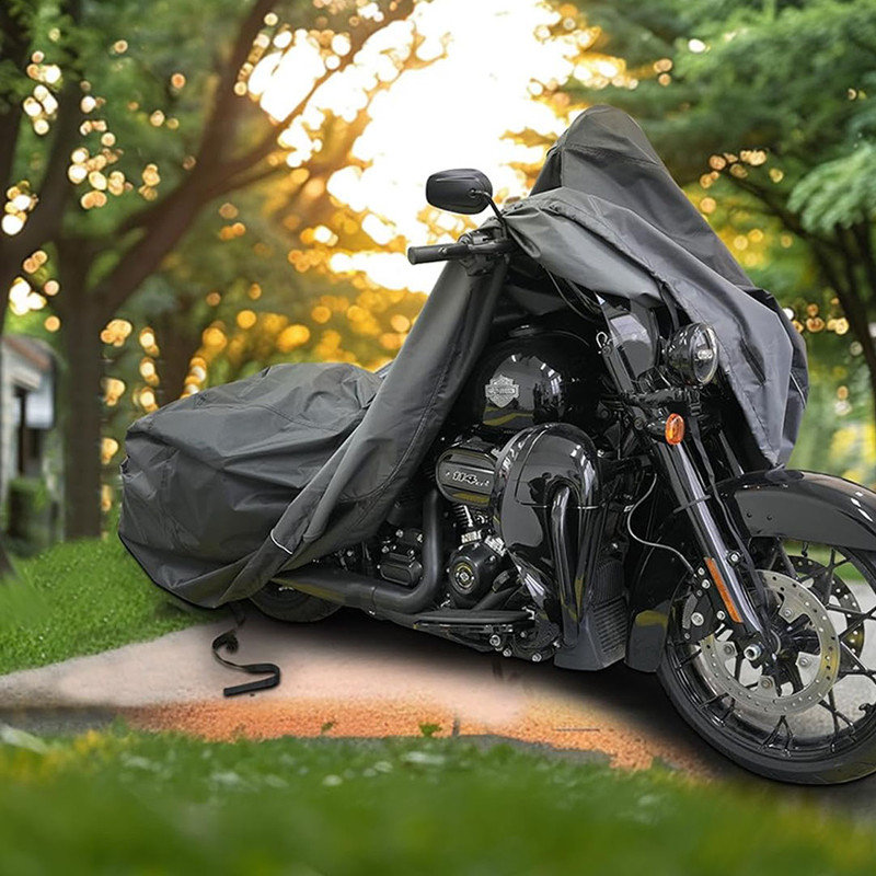 ZILNOX Waterproof Motorcycle Cover for Touring Models, Road Glide ...