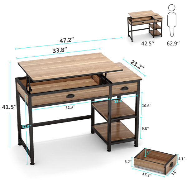 Williston Forge Maxwell Computer Desk & Reviews | Wayfair