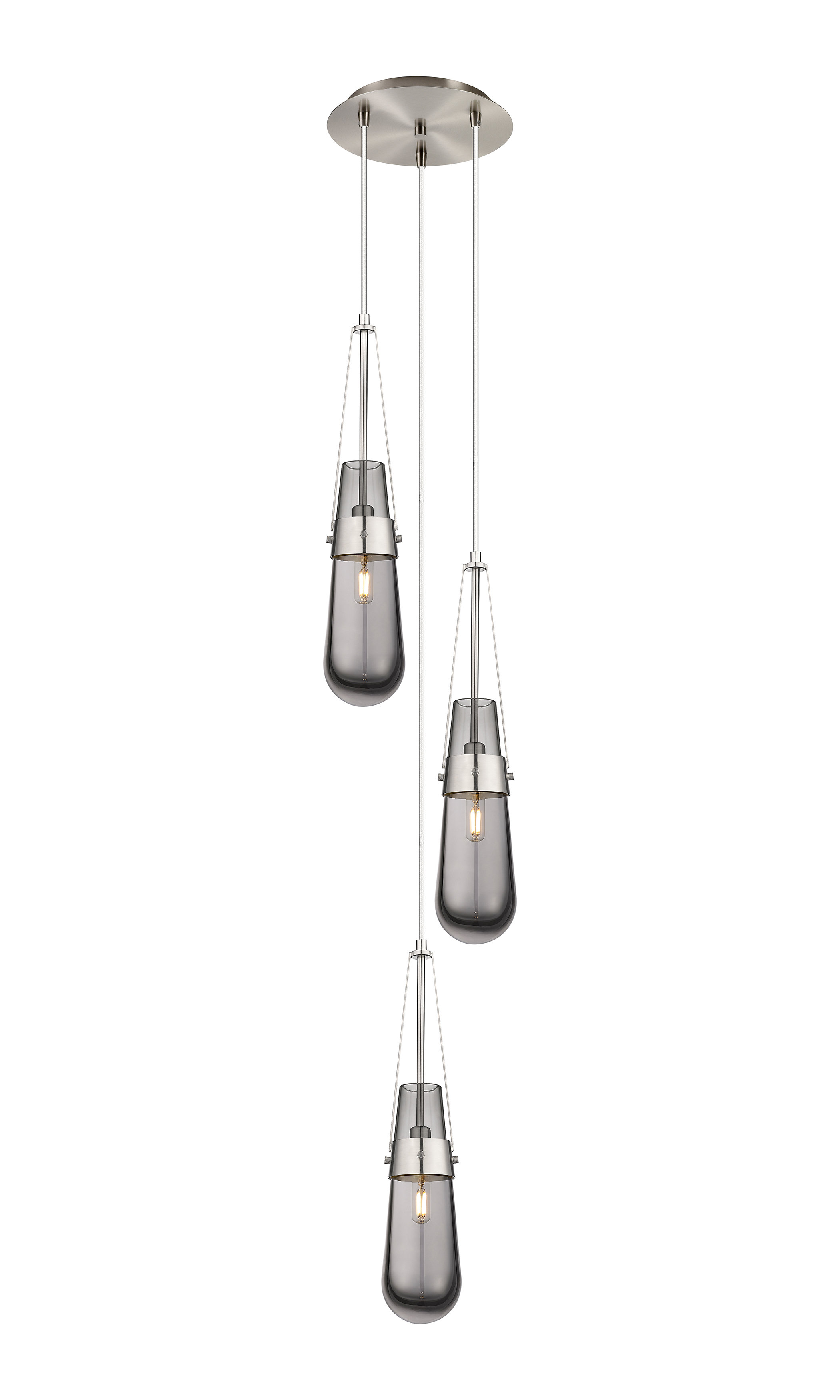 Orren Ellis Spiro 3 - Light Cluster Bulb Pendant | Wayfair