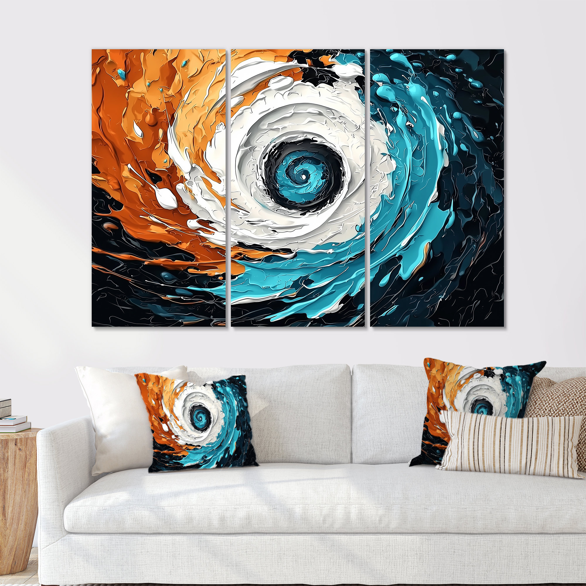 Latitude Run® Abstract Galactic Spiral Convergence II - Abstract Modern ...