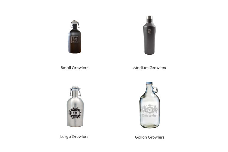 4 Growler Sizes for Your Home Bar | Wayfair