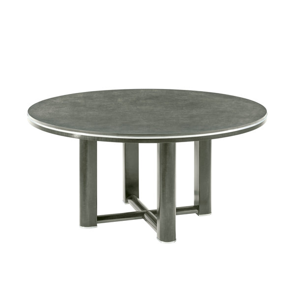 Theodore Alexander Hudson Round 60" Dining Table | Wayfair