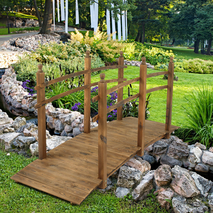 Winado 7.5ft Decorative Garden Bridge & Reviews | Wayfair