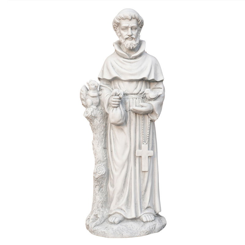 Astoria Grand Religious Magnesium Oxide Garden Statue - Wayfair Canada