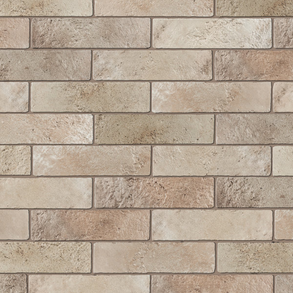 Merola Tile Arches Brick 2-1/2 In. X 9-7/8 In. Ceramic Wall Tile | Wayfair