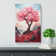 Marlow Home Co. Cherry Blossom Tree Cubism - No Frame Print | Wayfair.co.uk