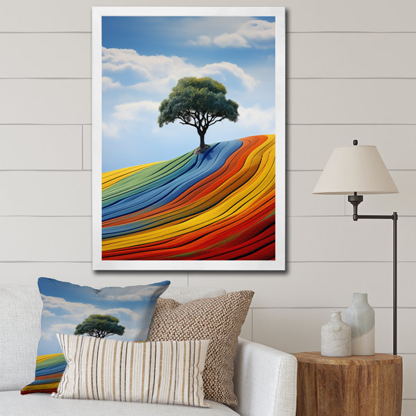 Latitude Run® Landscape Chromatic Symphony I - Print on Canvas | Wayfair
