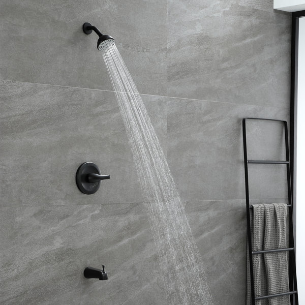 INLE Shower Faucet with Tub Spout Combo | Wayfair