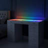 Orren Ellis Slaystation Lumina Plus 2.0 Vanity Table With RGB Light ...