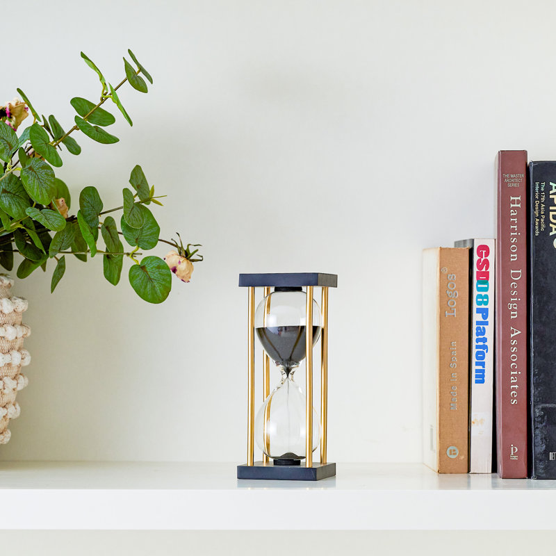 Mercer41 Metal Abstract Hourglass & Reviews | Wayfair