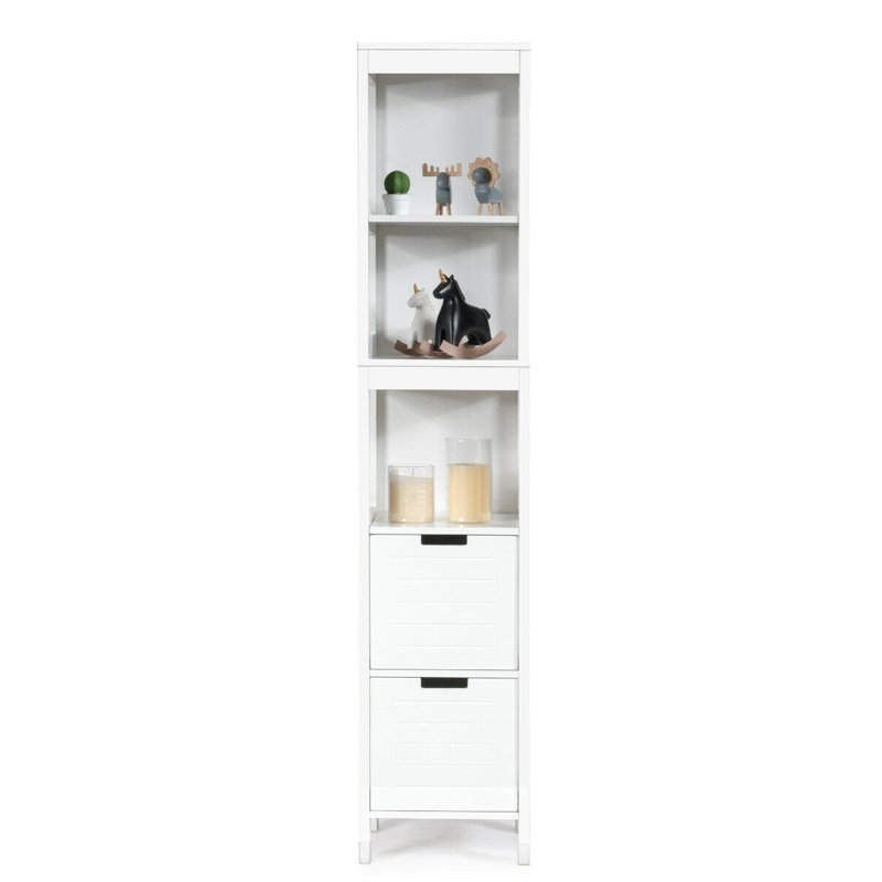 Latitude Run® Jourdan Freestanding Linen Cabinet & Reviews | Wayfair