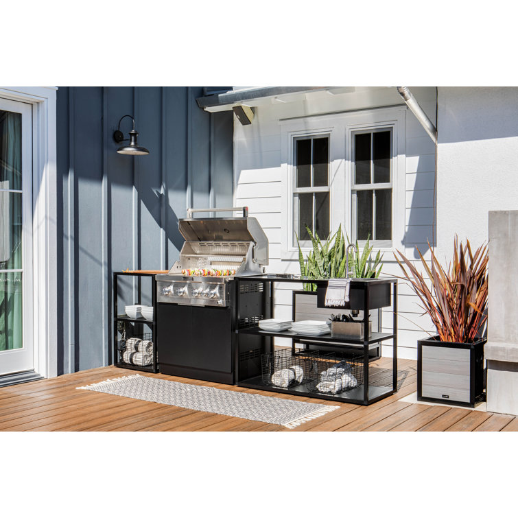 Veradek 101'' 3 Modular Outdoor Kitchen & Reviews - Wayfair Canada