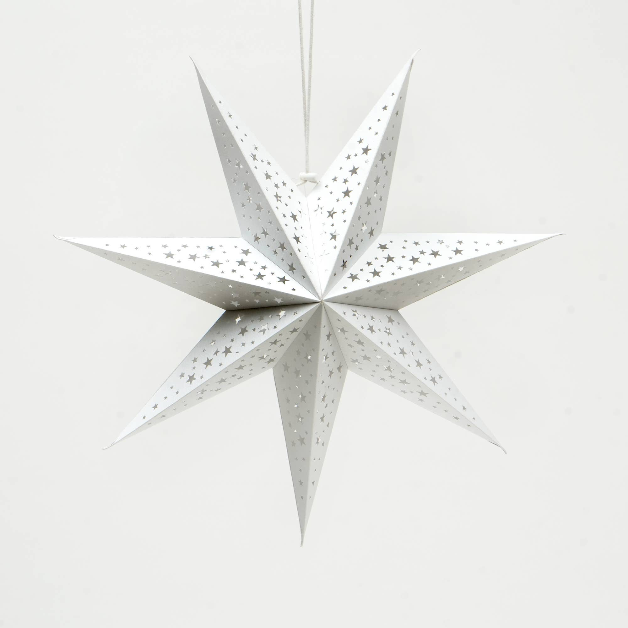 Rosecliff Heights Expobazaar White Handmade Paper Star 60 Cm (Dia ...