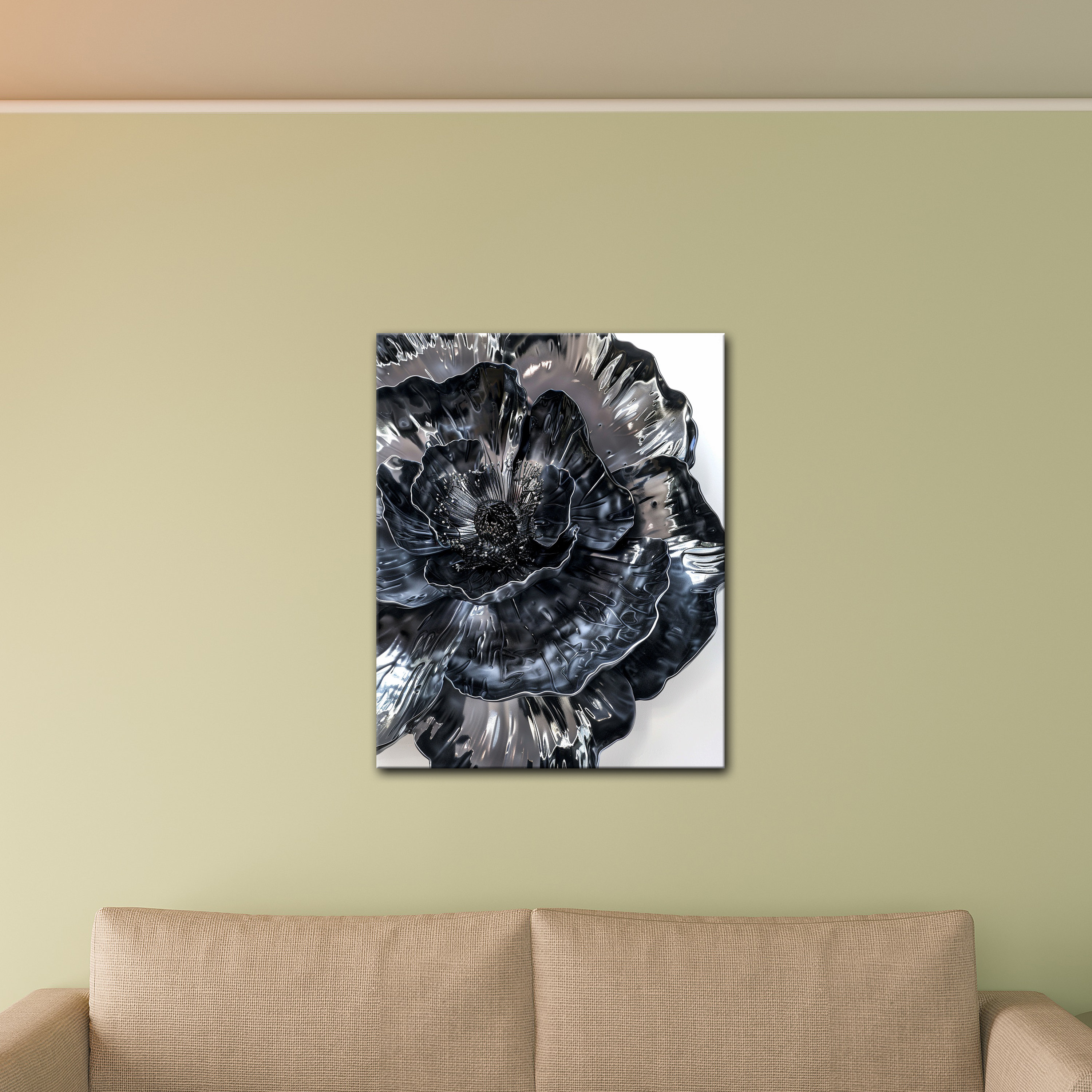 Ebern Designs Obsidian Bloom ? (customizable) by Genie's Poems - Print ...