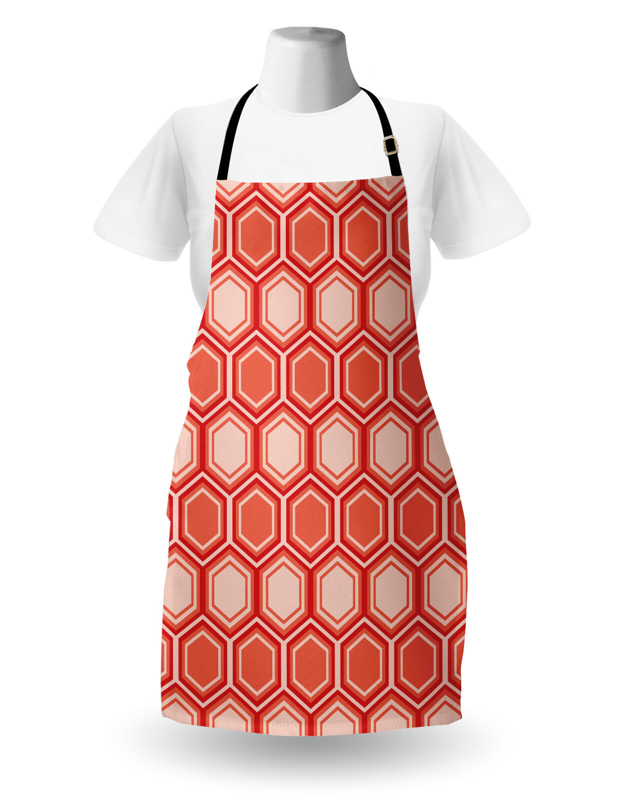 East Urban Home Geometric Apron Unisex, Hexagonal Comb Tile, Adult Size ...