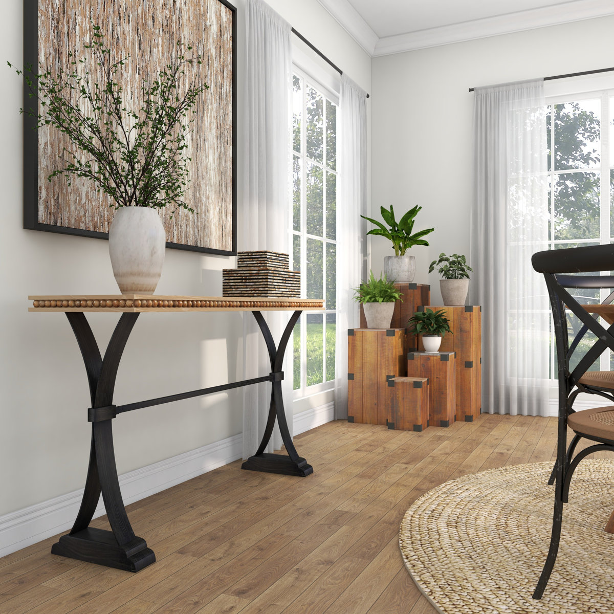 Gracie Oaks Harland 5 Piece Pedestal Plant Stand Set & Reviews ...