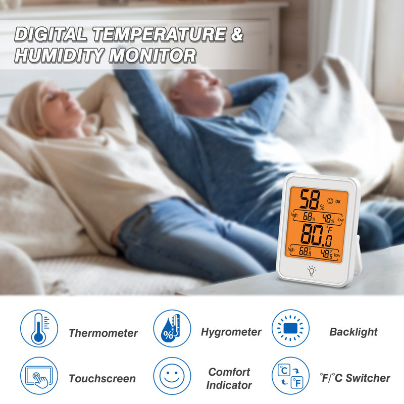 EAGLE PEAK Digital Thermometer | Wayfair