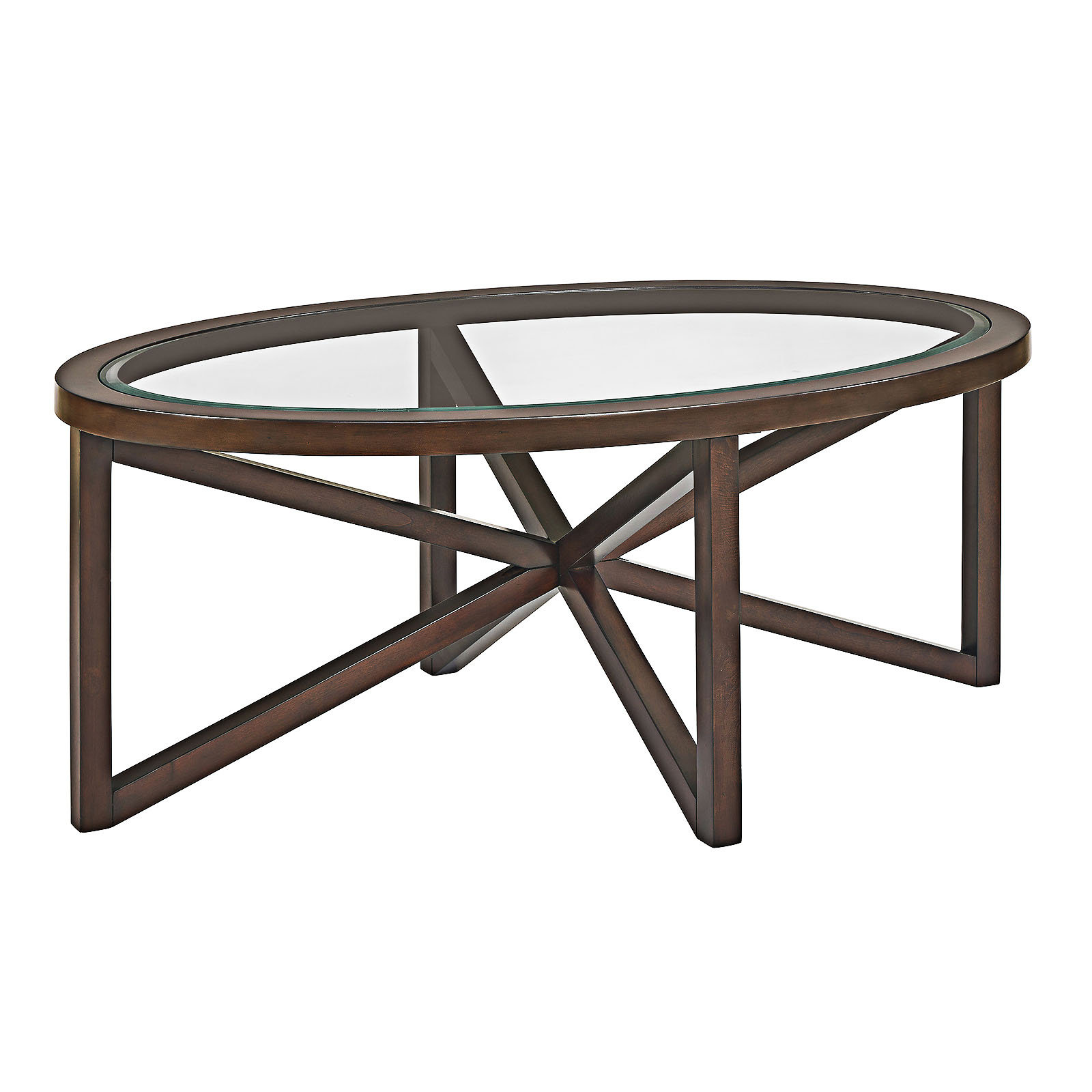 George Oliver Simple Glass Coffee Table | Wayfair