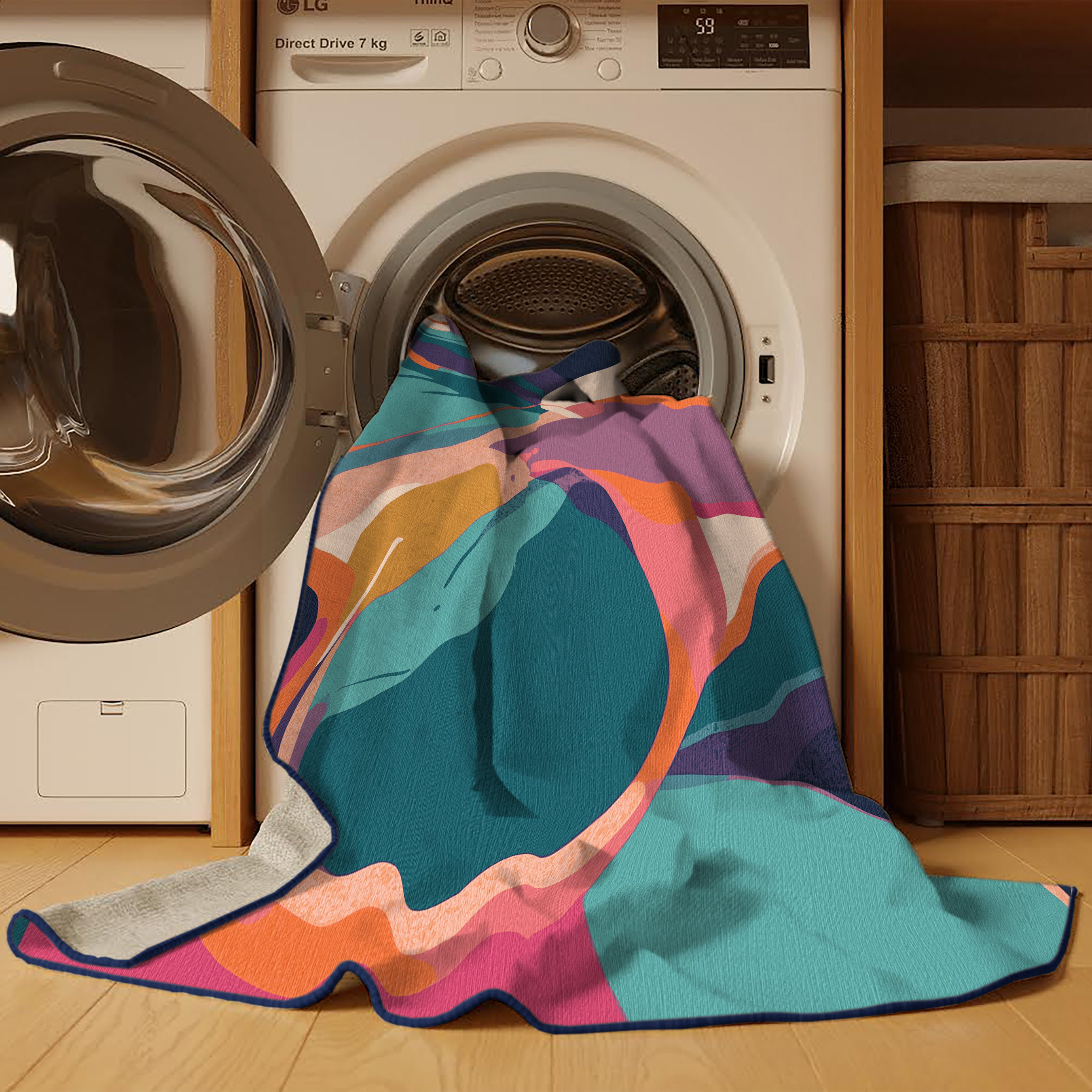 Ivy Bronx Chroma Stream Rug - Wayfair Canada