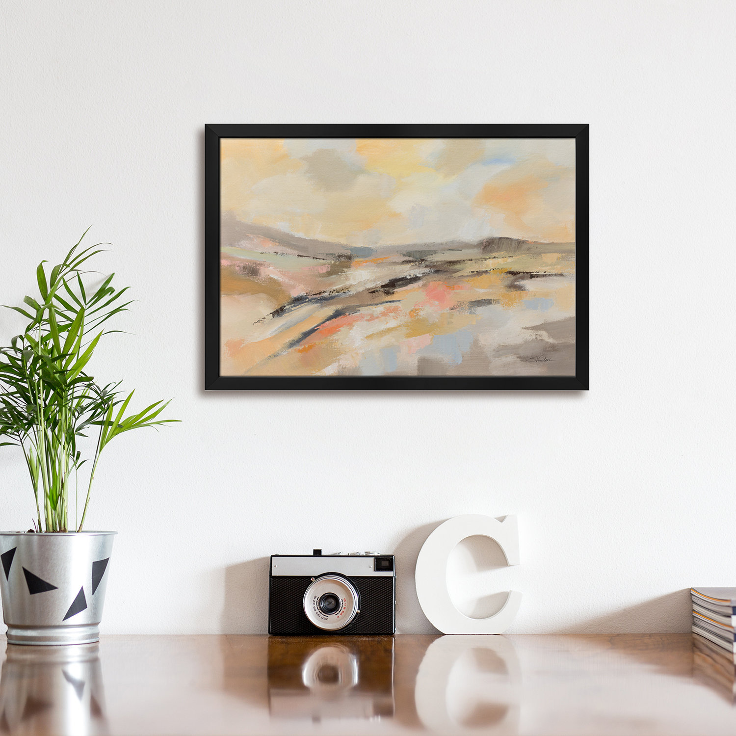 Latitude Run® Sunlit Riverside - Wall Art Print - Gallery Poster ...