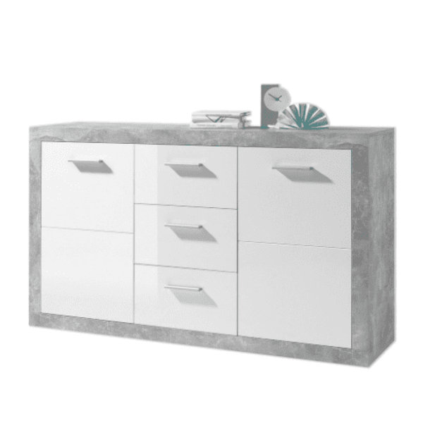 Ivy Bronx Caelub 147 Cm Wide 3 Drawer Sideboard | Wayfair.co.uk