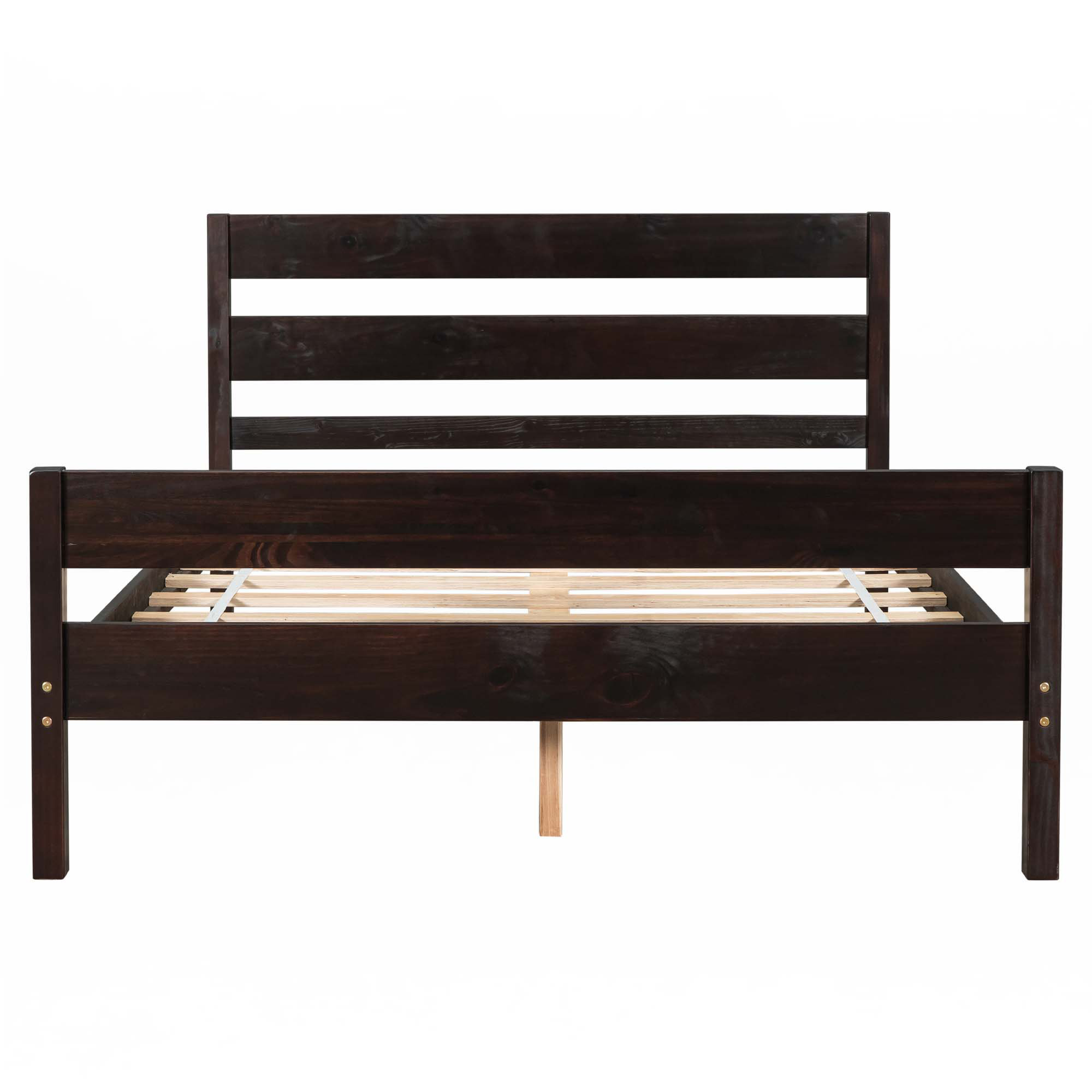 Ophelia & Co. Traditional Style Bed with Headboard and Footboard ...