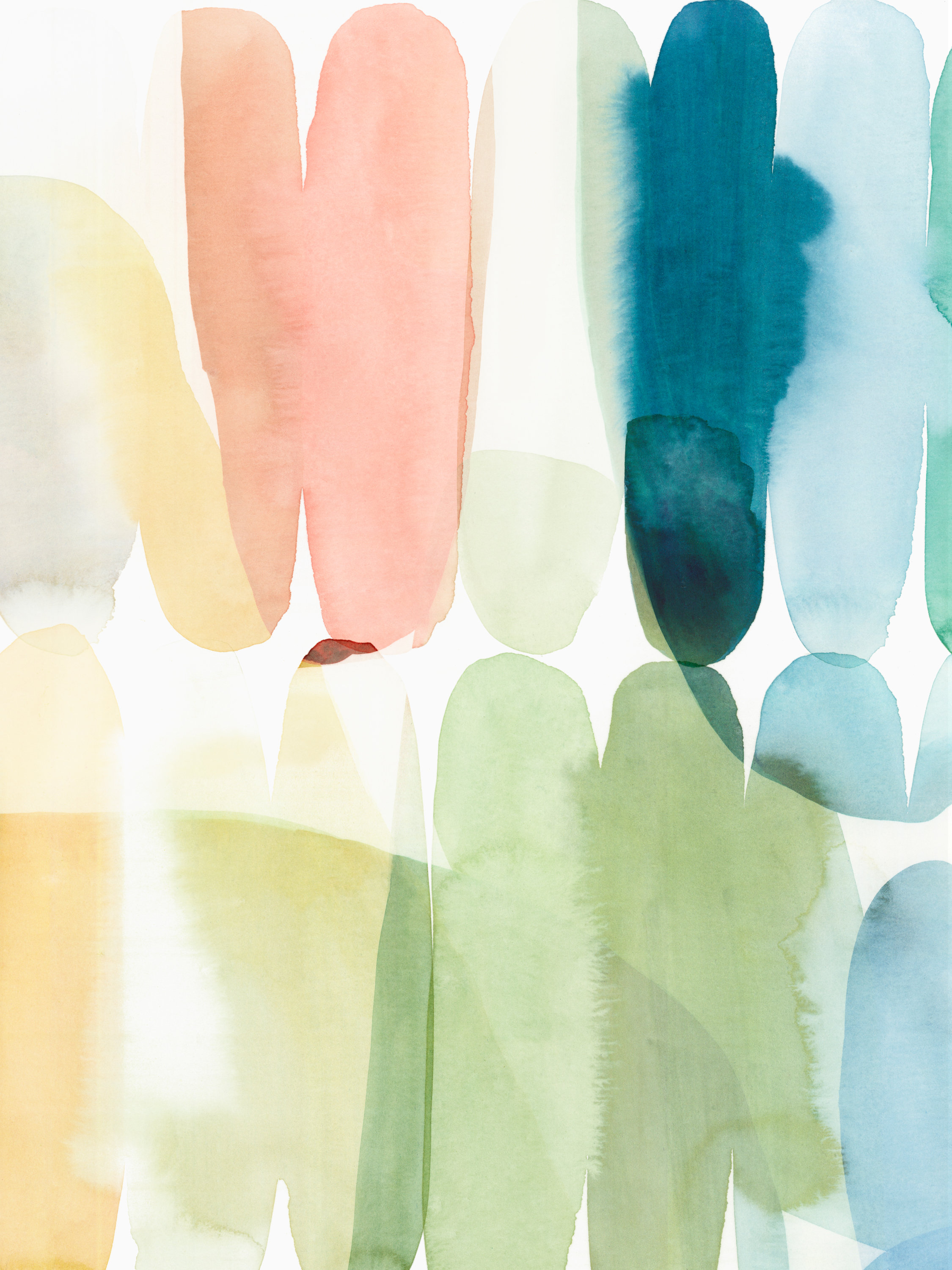 Wrought Studio™ Rounded Overlay I by Isabelle Z - Wrapped Canvas Print ...