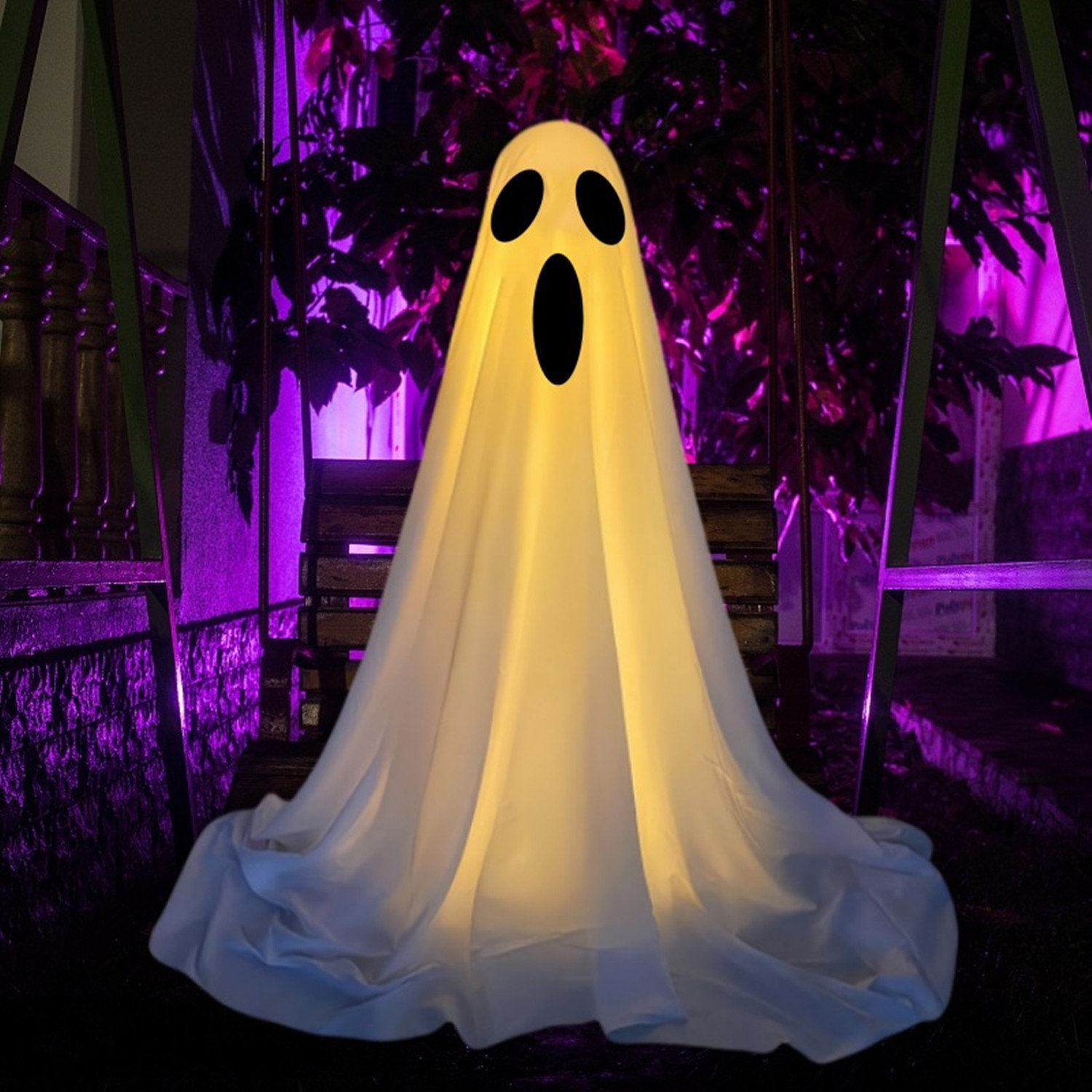 The Holiday Aisle® 2Pcs/Set Halloween Standing Ghosts Porches Spooky ...
