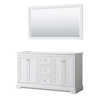 Wyndham Collection Avery 59" Double Bathroom Vanity Base Only | Wayfair