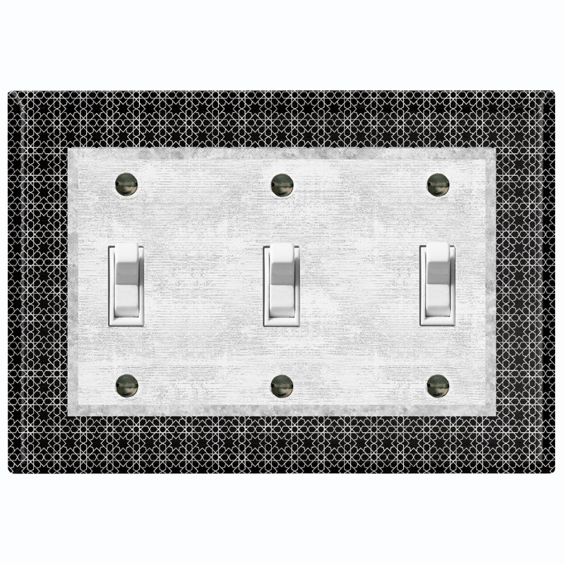 WorldAcc Nature Themed 3 - Gang Toggle Light Switch Standard Wall Plate ...