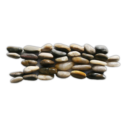 CNK Tile Danube Random Sized Natural Stone Pebble Tile | Perigold