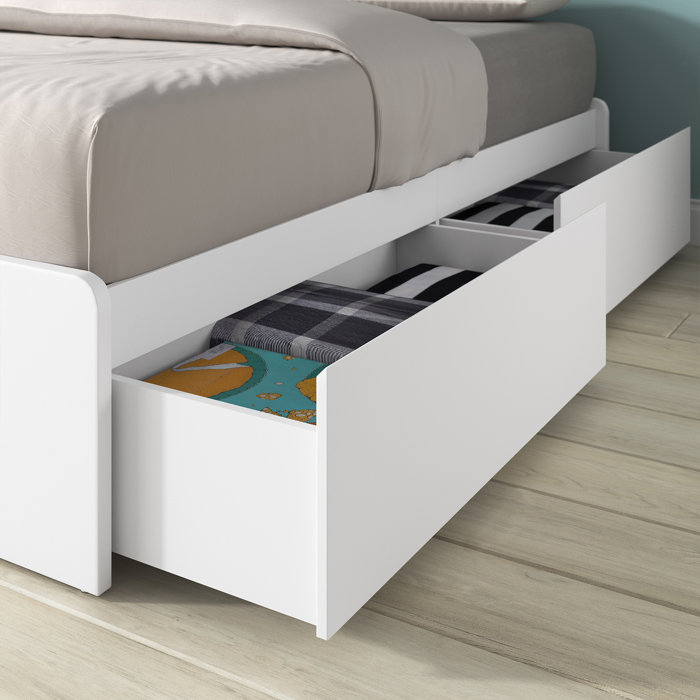 Red Barrel Studio® Uddevalla Slat Storage Bed & Reviews | Wayfair