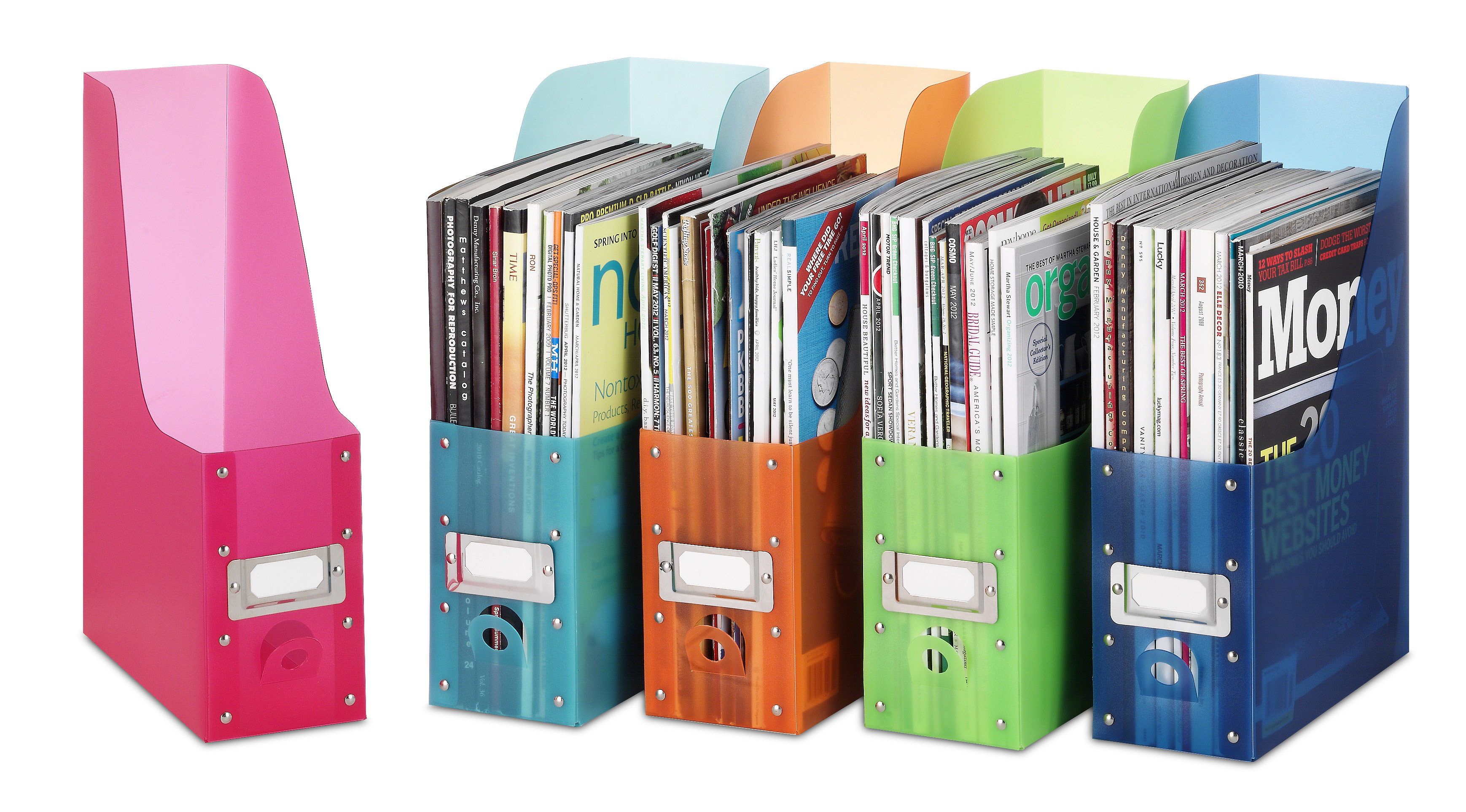 Whitmor, Inc Plastic Magazine Organizer & Reviews | Wayfair