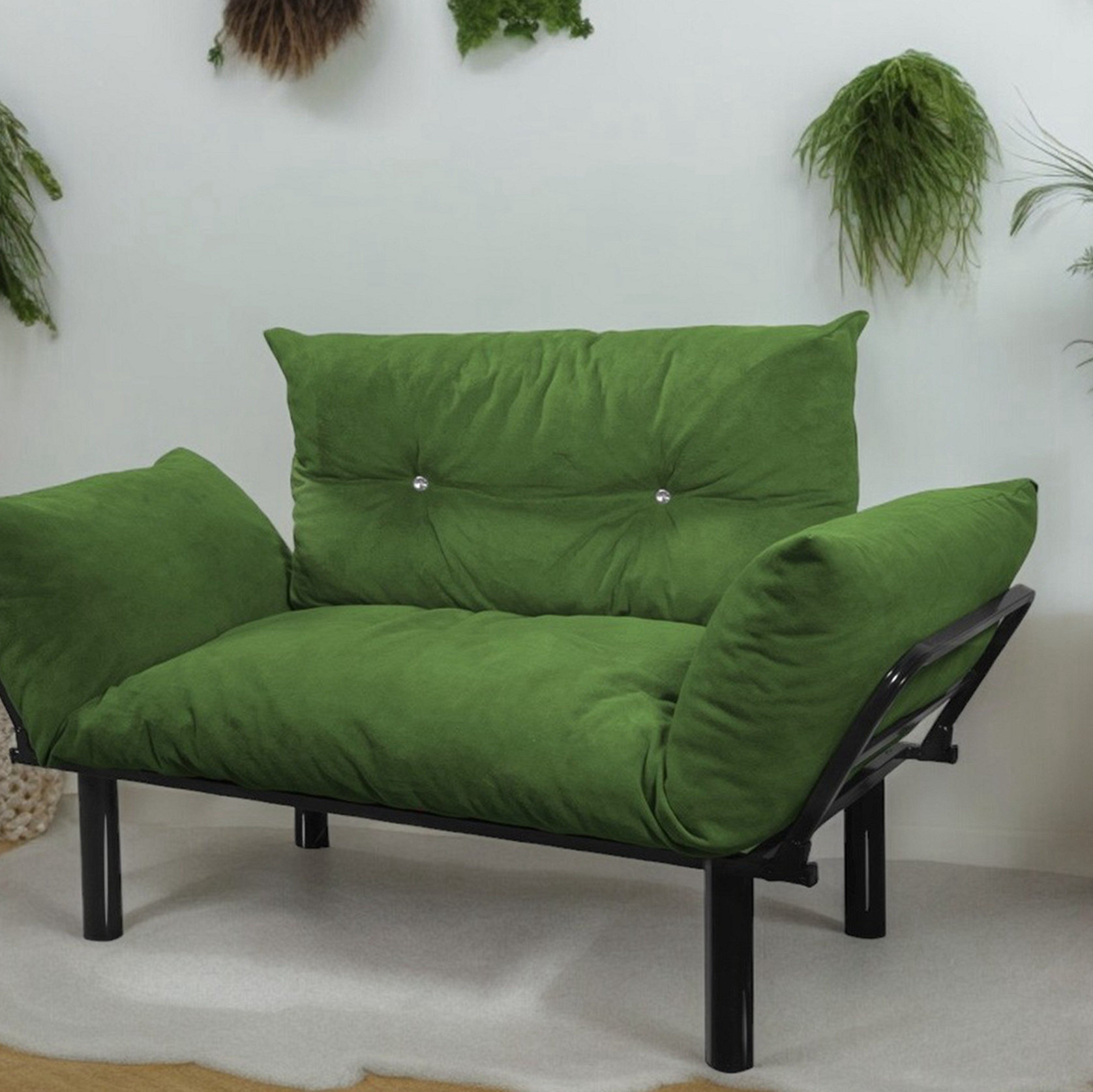 Ebern Designs Ada Love Seat, Pink - Wayfair Canada