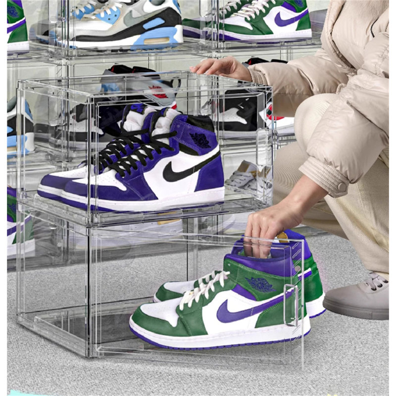 Rebrilliant Clearview Magnetic Sneaker Display Box | Wayfair