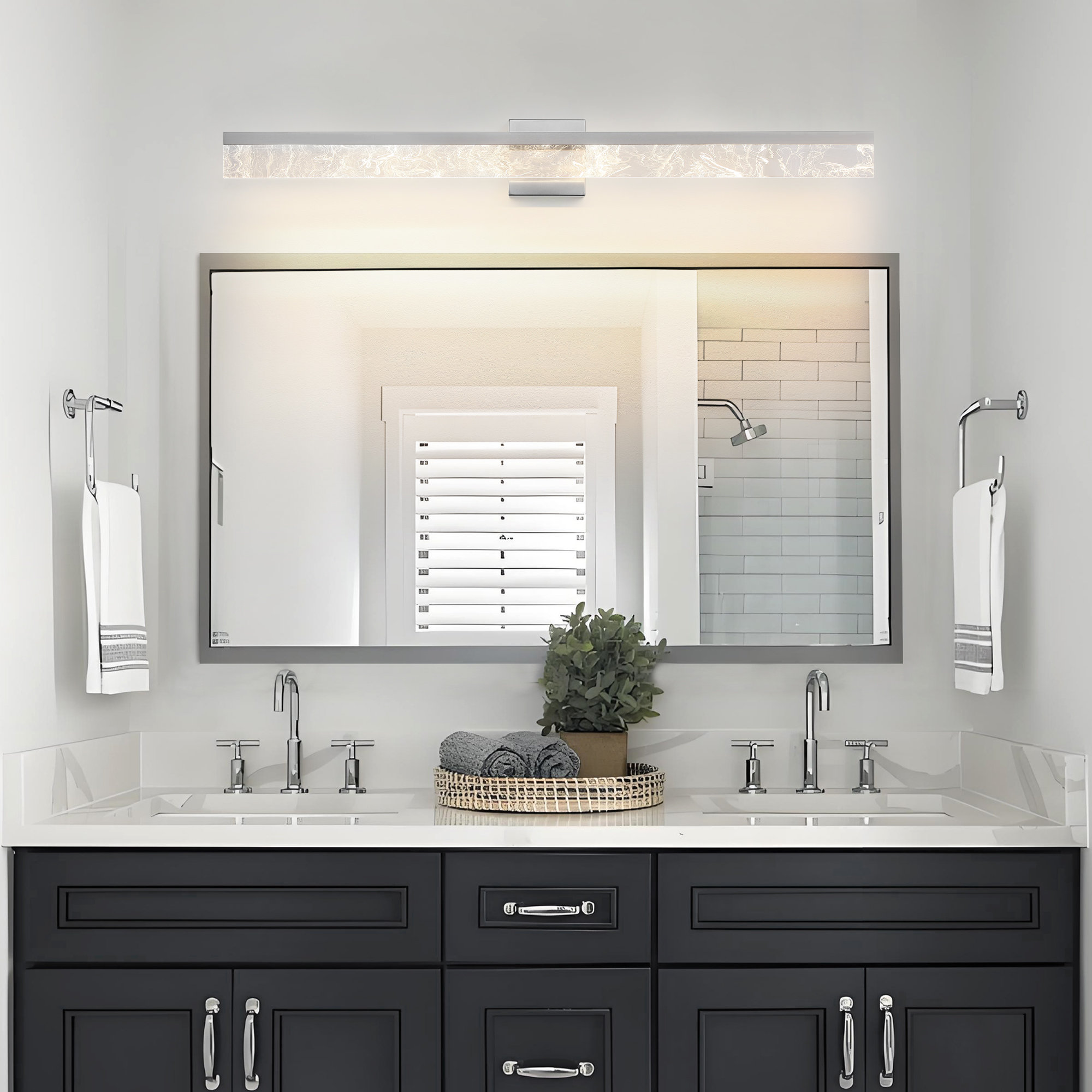 Ivy Bronx Tramal 39'' LED Dimmable Vanity Light & Reviews | Wayfair
