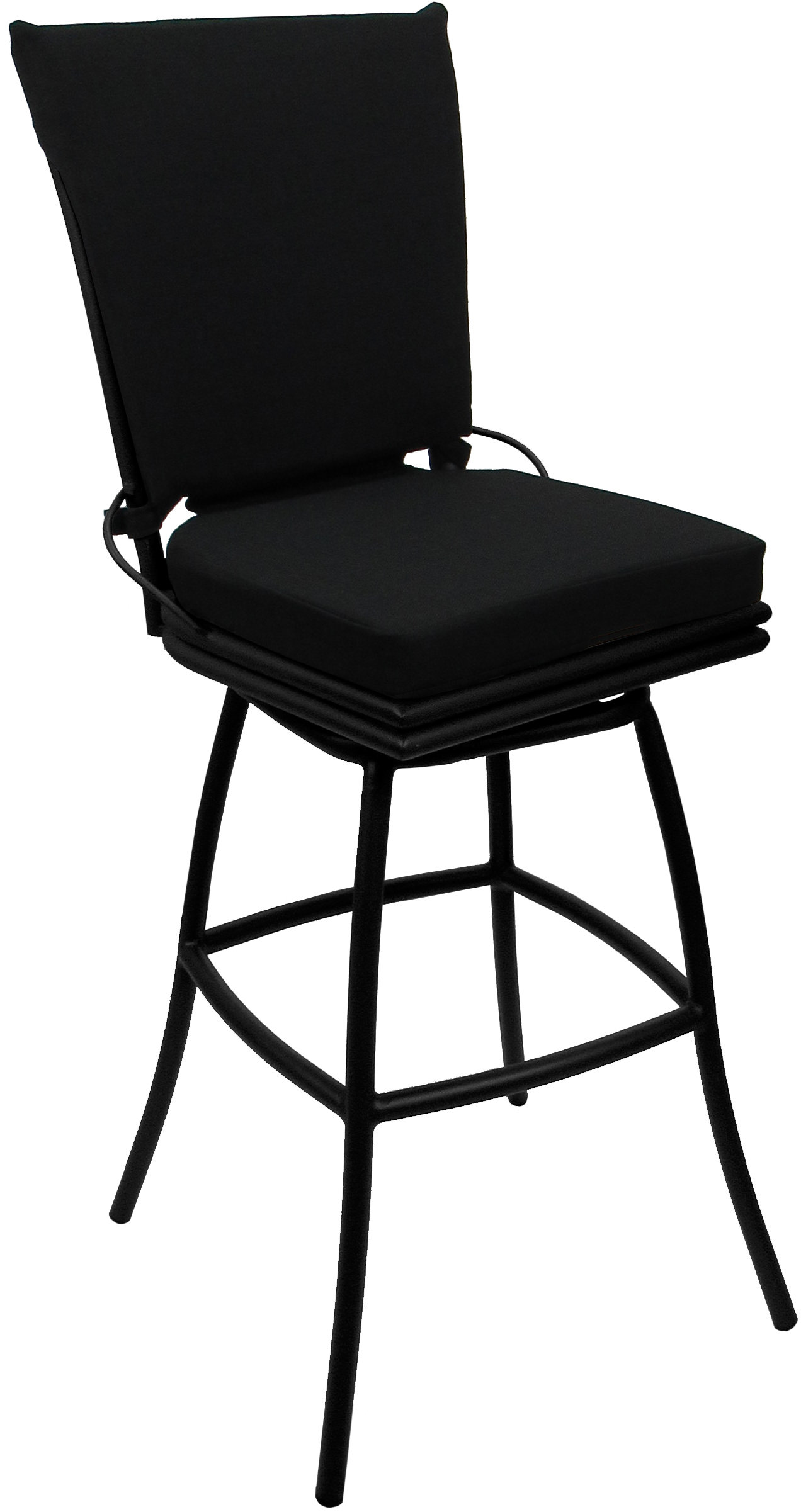 Latitude Run® Outdoor Patio Extra Tall 34" Bar Stool Without Arms | Wayfair