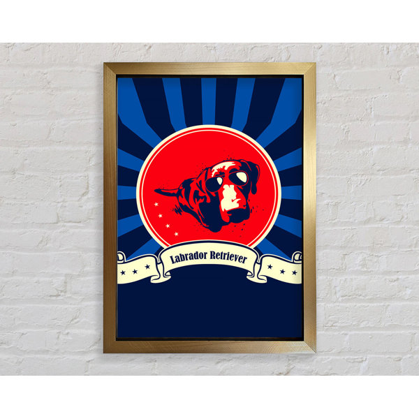 Bright Star Labrador Retriever - Single Picture Frame Art Prints ...
