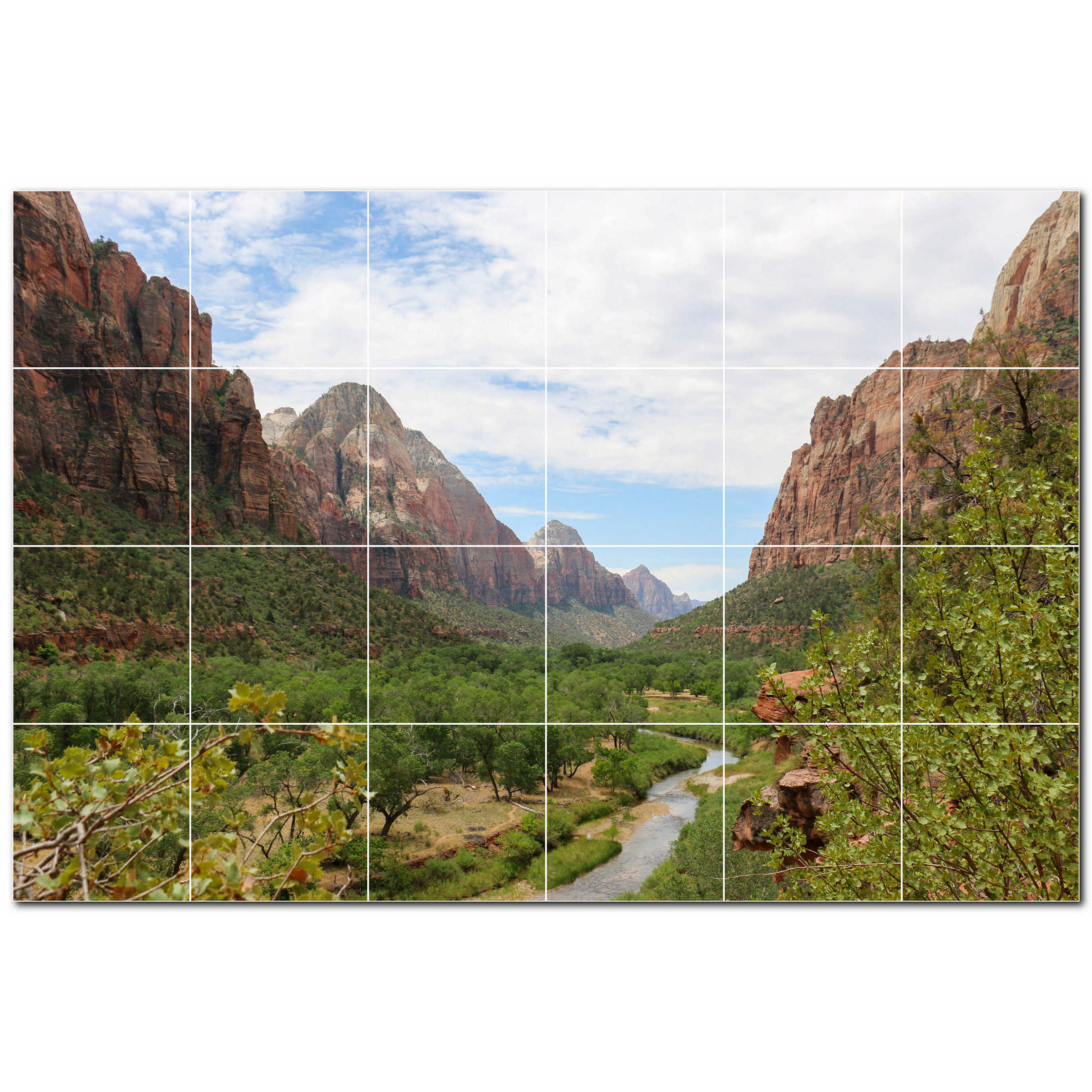 Picture-Tiles.com 12'' x 12'' Satin Ceramic Decorative Mural | Wayfair