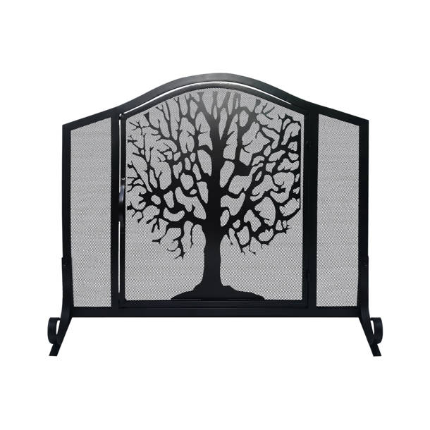 Winston Porter Abhik 17'' W Metal Log Rack & Reviews | Wayfair