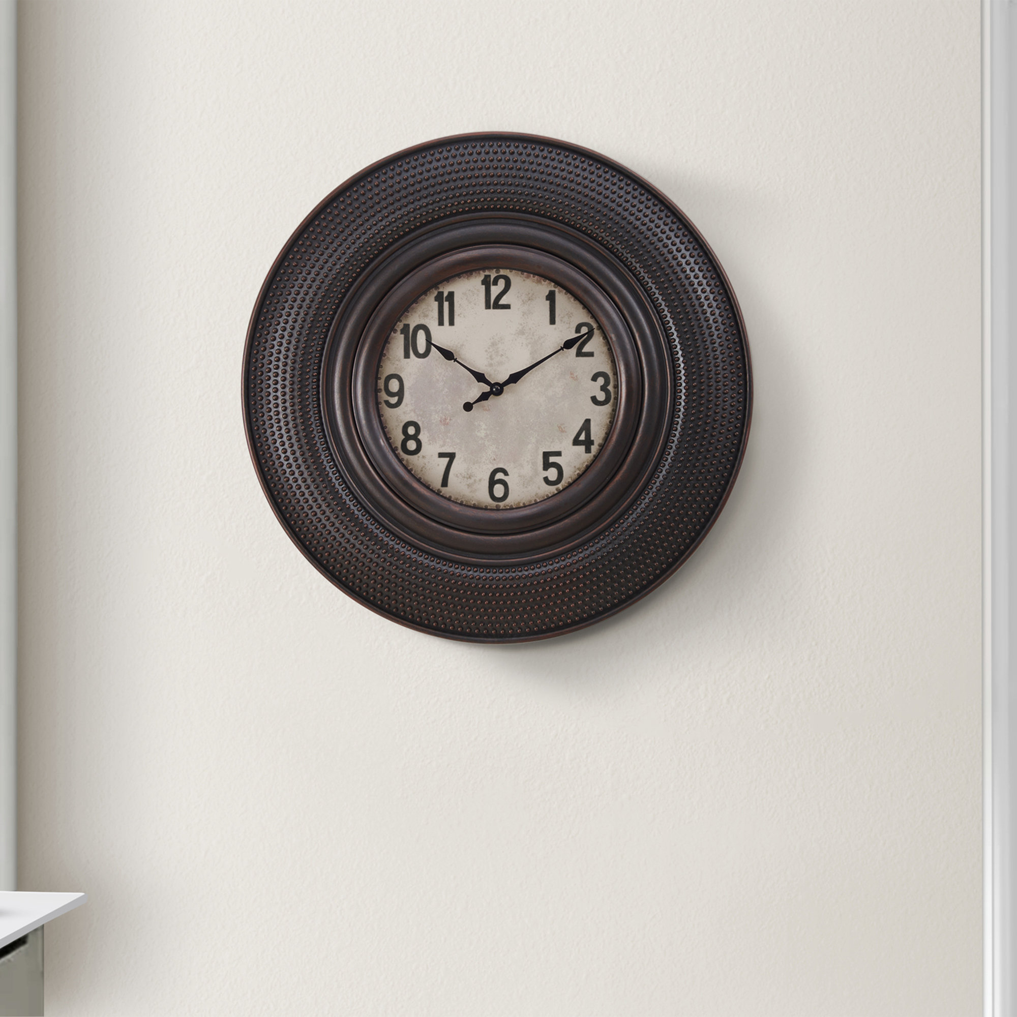 Dakota Fields Round Clocks, Wall Clock, Transitional | Wayfair