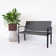 Lark Manor Granillo Modern Garden Rope Bench & Reviews | Wayfair