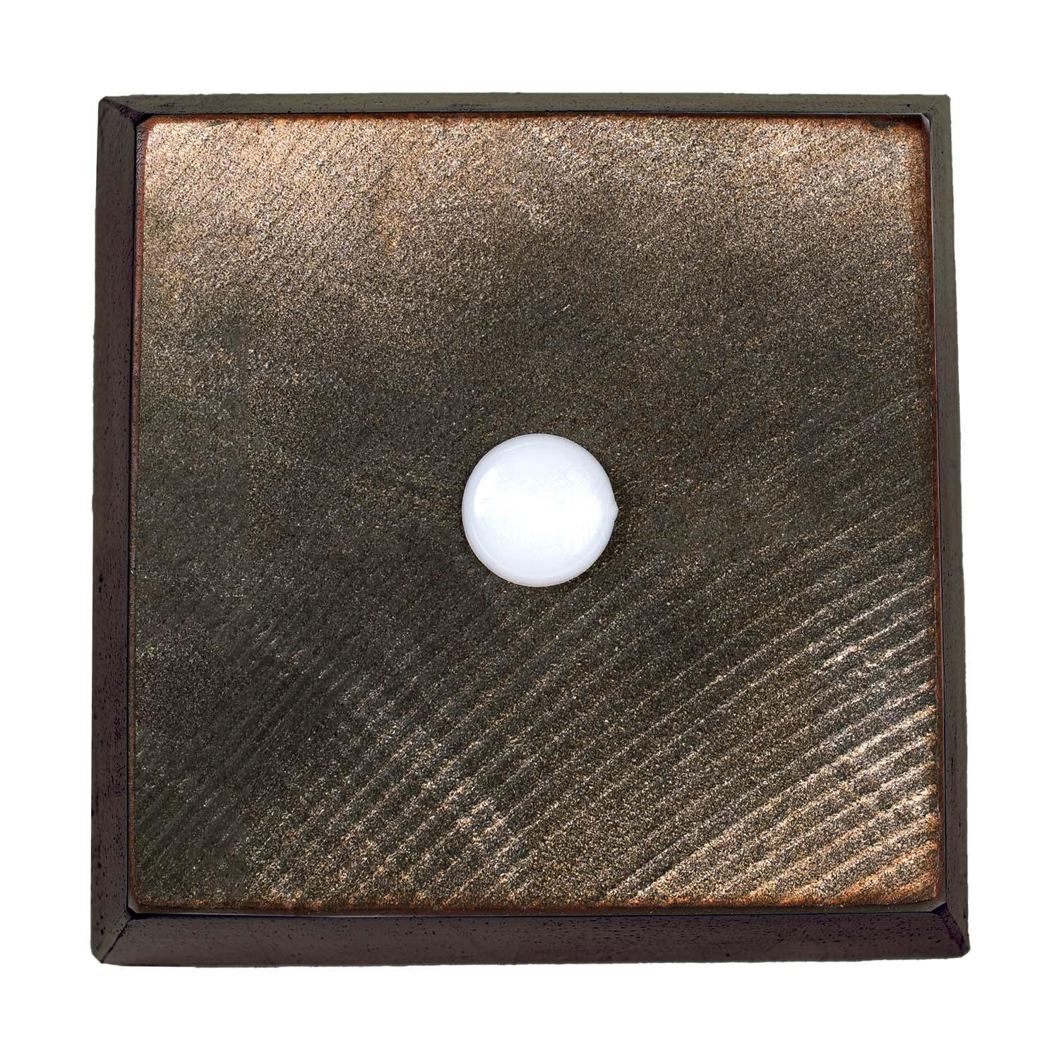 Outwater 2-3/4in H Stained Espresso Solid Hardwood Square Bun Foot Leg ...