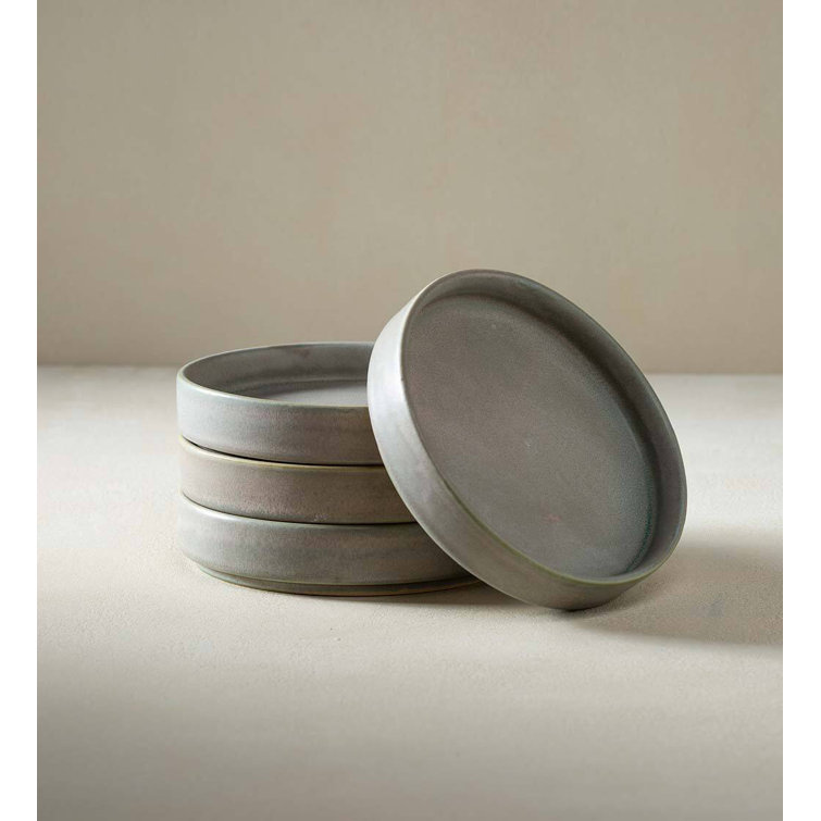 VivaTerra Handmade Ceramic Appetizer Plate Set | Perigold