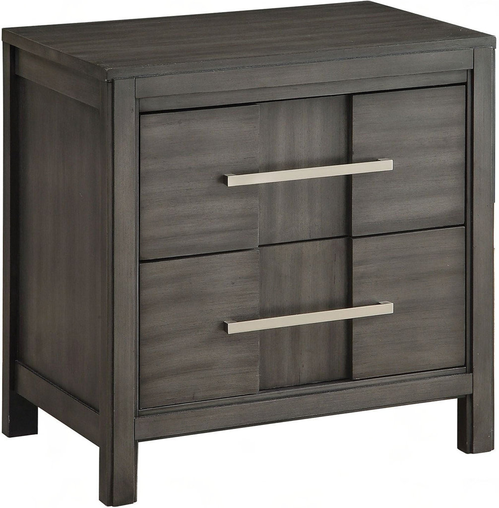 Everly Quinn Transitional 1pc Nightstand | Wayfair