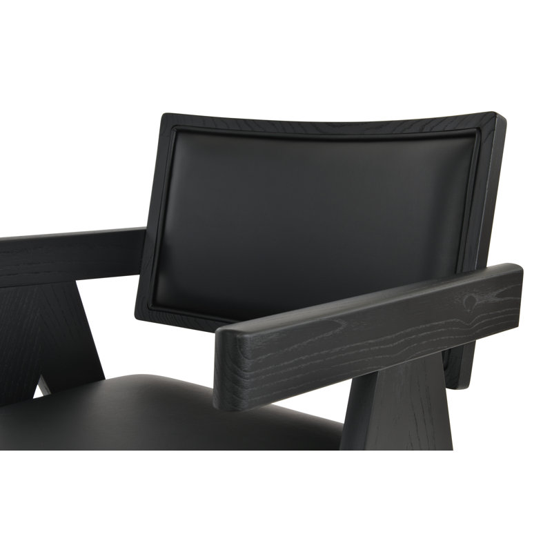 sohoConcept Pierre J. Upholstered Back Arm Chair Dining Chair | Wayfair