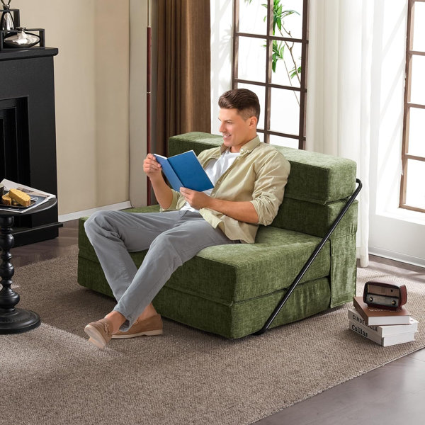 Latitude Run® VINGLI Portable Sofa Bed 39.4 Wide & Reviews | Wayfair