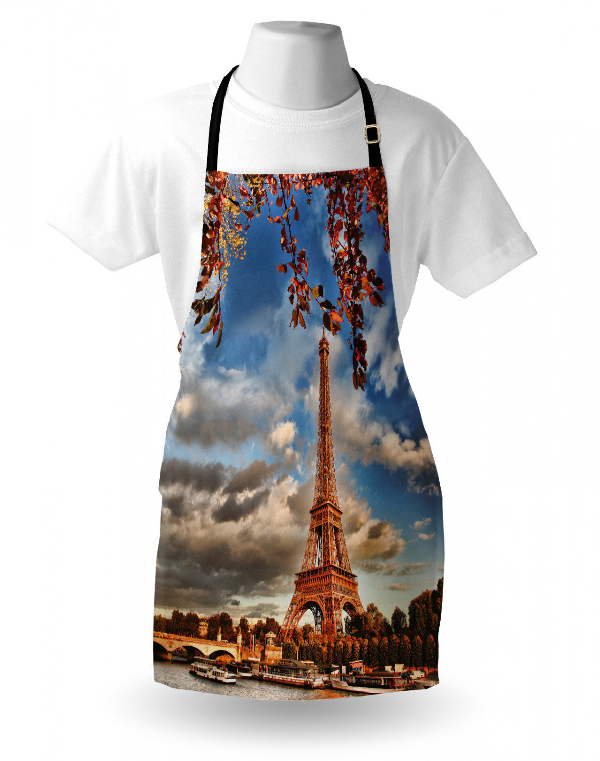 East Urban Home Eiffel Tower Apron | Wayfair