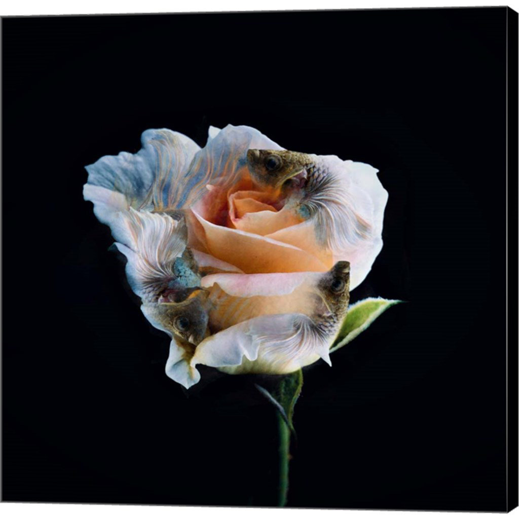 Red Barrel Studio® Betaflower by Pixelmated Animals - Wrapped Canvas ...