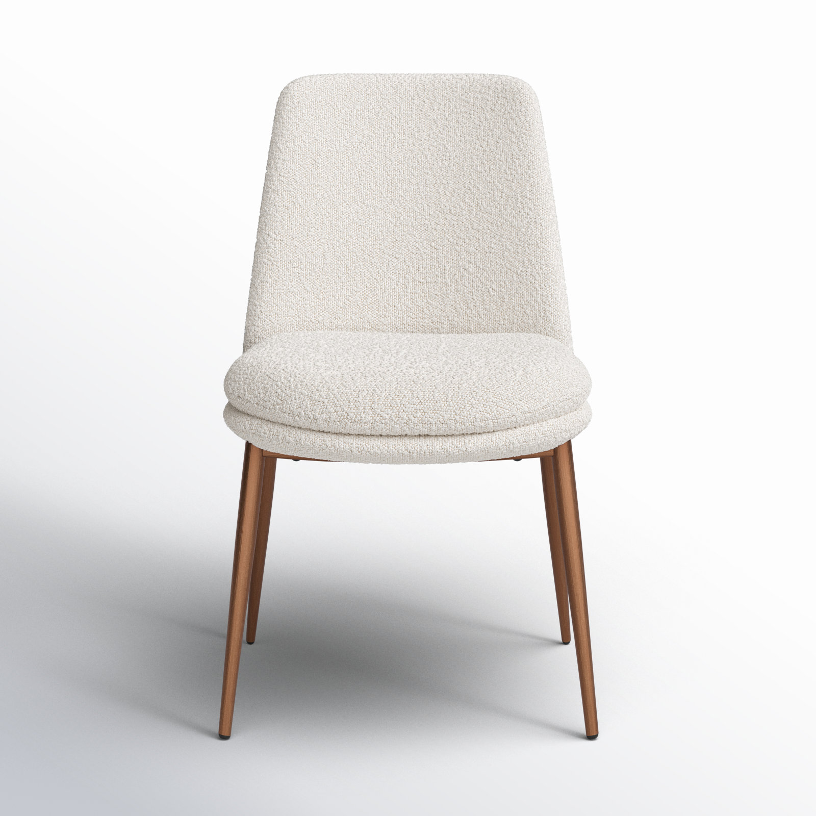 Joss & Main Pindall Linen Blend Metal Side Chair Dining Chair | Joss & Main